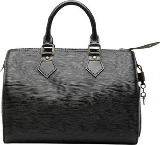 Louis Vuitton Pre-owned Speedy25 Epi Handbag - Femme - Pre-owned - Noir - Taille: ONE Size