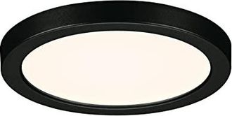 Paulmann 79960 LED Panel Einbaupanel Areo IP44 118mm rund incl. 1x6,5 W Warmweiß Schwarz Kunststoff Beleuchtungssystem 3000 K