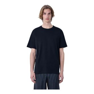 Dries Van Noten Cotton Jersey T-Shirt - - Tops - Herren - Schwarzk - S