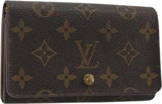 Louis Vuitton Portefeuille Bifold Monogram Pre-owned - Femme - Pre-owned - Brun - Taille: ONE Size