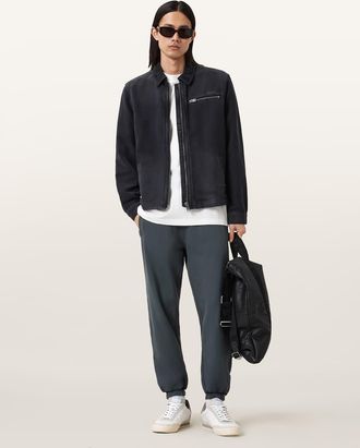AllSaints Raven - Jogginghose in Sunil-Blau