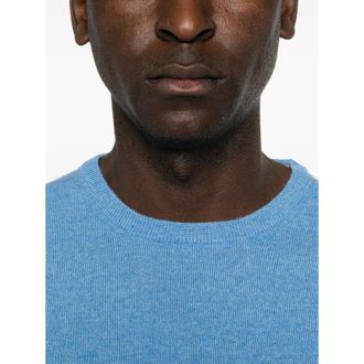 La Fileria Cashmere Crew Neck Sweater - Blue