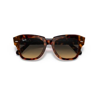 Ray-Ban unisex, Accessoires, Brun, Taille: 52 MM Rb2186 State Street Lunettes de soleil