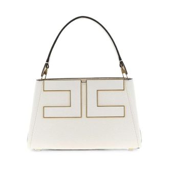 Elisabetta Franchi Logo Tote - - Bags - Damen - Beige - ONE SIZE