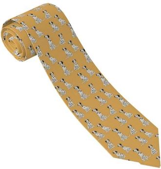 Generic Cravates Homme Imprim&eacute; Chien Tachet&eacute; Cool Tendance Cravates &Eacute;troit Cravate Pour Hommes Pour Affaires L&Eacute;cole Mariage