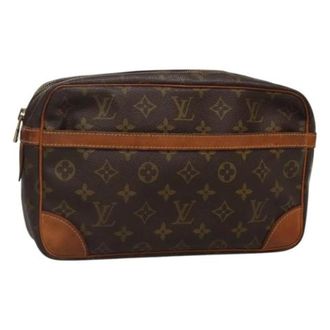 Louis Vuitton Pre-owned Canvas clutches - - Pre-owned - Damen - Braun - ONE SIZE