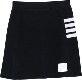 Thom Browne 4-Bar Piqu&eacute; Mini Skirt