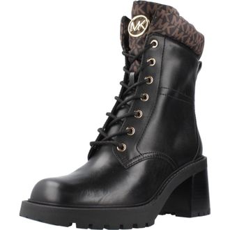 Michael Kors CADE HEELED BOOTIE BROWN BLK Damen, EU 36.5