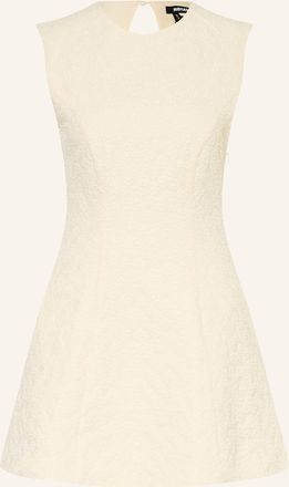 Rotate Rotate Jacquard-Kleid gelb