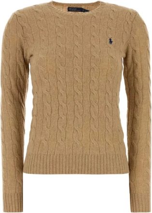 Polo Ralph Lauren Femme, Pulls, Brun, Taille: 42 FR Long Sleeve Pullover