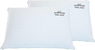 Maison Aubertin Lot de 2 Oreillers | m&eacute;moire de Forme | 60 x 40 cm