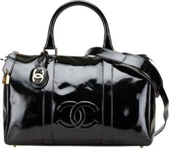Chanel Pre-owned Cuir sacs-chanel - Femme - Pre-owned - Noir - Taille: ONE Size