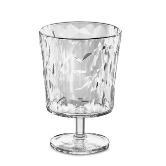 Koziol CLUB S Glas 250 ml | Wasser, Saft, Wein | kristallklarer Kunststoff, bruchfest, stapelbar, leicht, sp&uuml;lmaschinengeeignet | K&uuml;che, Picknick, Party, Cam