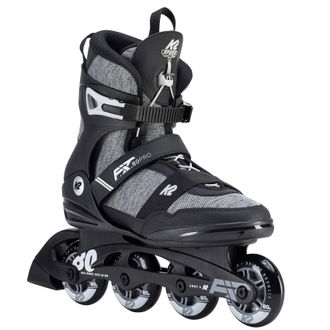 K2 Inline Skates F.I.T. 80 PRO F&uuml;r Herren Mit K2 Softboot, Black - Grey, 30D0771
