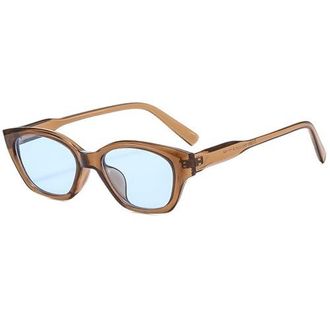 Generic Lunettes De Soleil &Agrave; Petite Monture For Homme, For Lext&eacute;rieur, Les Vacances, D&eacute;placements, F&ecirc;tes, For Femme(Brown)