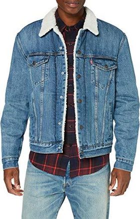 Levi's Type 3 Sherpa Trucker Veste Homme, Fable, L