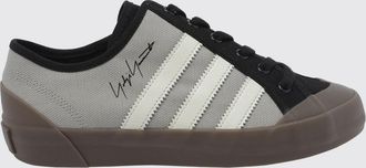 Yohji Yamamoto Nisi Lo Low-Top-Sneaker aus Canvas mit kontrastierendem 3-Streifen-Logo