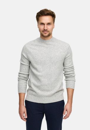 JEFF Strickpullover Herren JFCollin turtle Pullover Herrenpullover Stehkragenpullover aus Strick mit Rippb&uuml;ndchen