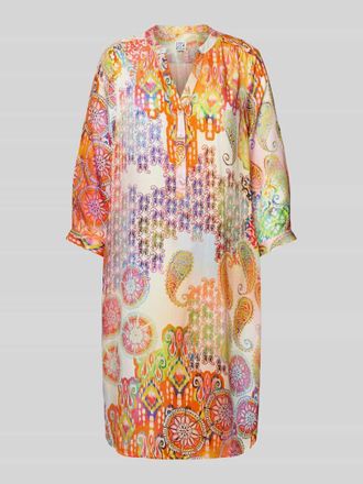 Emily van den Bergh Knielanges Tunikakleid mit 3/4-Arm