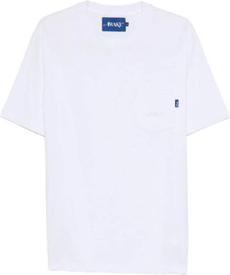 Awake NY Homme, Tops, Blanc, Taille: XL T-Chemises