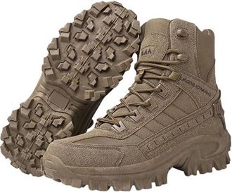 Generic Bottes de travail orthopédiques anti-crevaison pour homme avec soutien orthopédique anti-crevaison imperméables et anti-entorse, marron, 42 1/3 EU