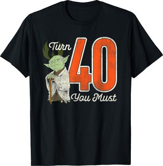 Star Wars Yoda 40th Birthday T-Shirt