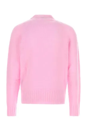 Tom Ford Mens Pink Cashmere Sweater Lightrose Exterior: Maglieria