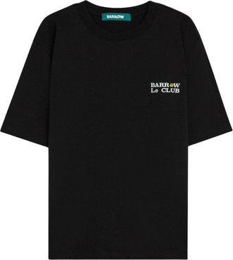 Barrow Barrow, Homme, Tops, Noir, Taille: XS T-Shirt en jersey