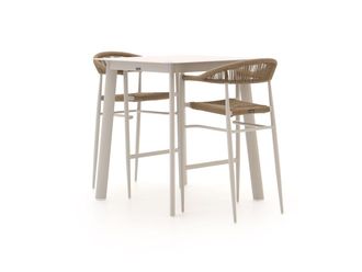 Manifesto Furniture Manifesto Belpasso/Savio 90 cm Gartenbar-Set 3-teilig