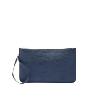 Louis Vuitton Pre-owned Epi Leather Zip Pouch - - Pre-owned - Damen - Blau - ONE SIZE