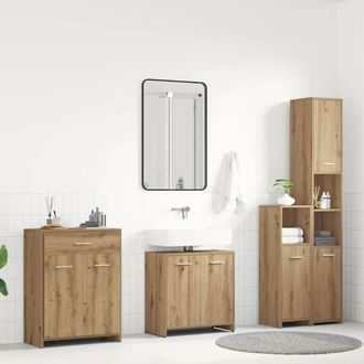 vidaXL Vidaxl - Ensemble de meubles salle de bain 4 pcs bois dingénierie