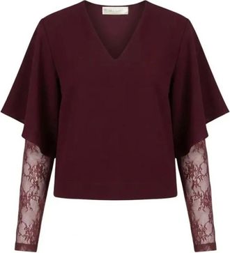 Am&eacute;lie & Am&eacute;lie Femme, Blouses et Chemises, Violet, Taille: 38/40 FR Calcutta Top