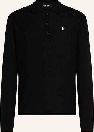 Karl Lagerfeld Poloshirt schwarz