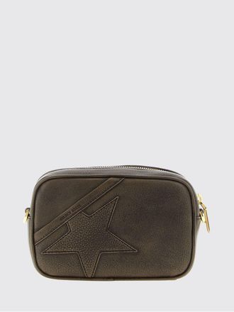 Golden Goose Mini sac Star en cuir vieilli avec bandouli&egrave;re en cha&icirc;ne