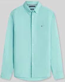 Tommy Hilfiger Regular Fit Freizeithemd aus reinem Leinen