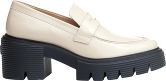 Stuart Weitzman Femme, Chaussures, Beige, Taille: 38 EU Soho Loafer