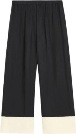 By Malene Birger Femme, Pantalons, Multicolore, Taille: 36 FR Mirabello Wide-Leg Pantalons