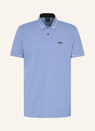 HUGO BOSS Piqu&eacute;-Poloshirt Member Regular Fit blau