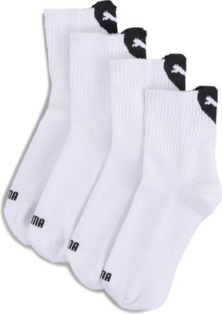 Puma Damen Heart Logo Recycled Cotton Sock, White/Black, 35-38 EU