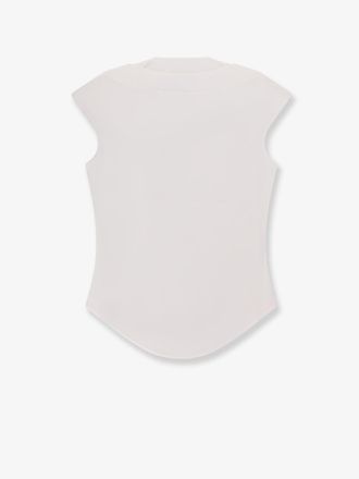 Alaia Cap cotton blend t-shirt - ALAIA - gender_Woman