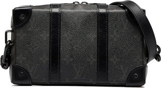 Louis Vuitton Hobo Bags - Monogram Eclipse Soft Trunk Wallet Crossbody - Gr. unisize - in Schwarz - f&uuml;r Damen