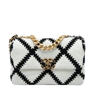 Chanel Pre-owned 19 Flap Bag - - Pre-owned - Damen - Wei&szlig; - ONE SIZE
