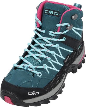 F.lli Campagnolo Damen Rigel Mid Wmn Wp Trekking Shoes, Dunkelblau Hellblau Deep Lake Acqua,38 EU