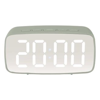 Present Time R&eacute;veil oval LED Silver Present Time