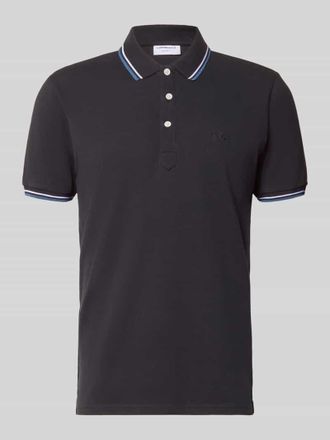 Lindbergh Relaxed Fit Poloshirt mit Kontraststreifen