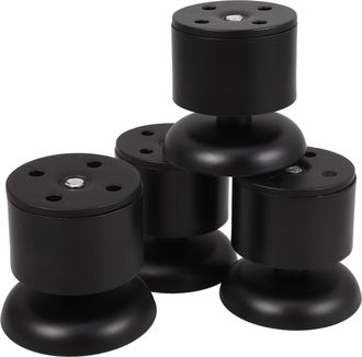 Soimiss 4 Stück Einstellbare Möbelbeine aus Robuste Metallfüße für Schrank Sofa Tisch Verstellbare Möbelfüße Moderne Schwere Ersatzbeine für Wohnzimmer und Kü