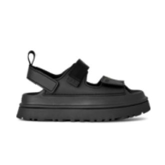 UGG Ugg, Femme, Chaussures, Noir, Taille: 37 EU Goldenglow Sandal