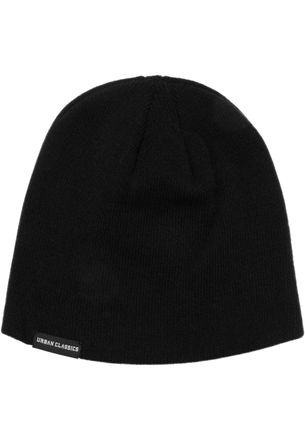 Urban Classics Damen Basic Beanie Strickm TZE, Schwarz (Black 7), Einheitsgr&ouml;&szlig;e EU