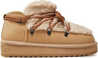 D.Franklin Schneeschuhe Nordic TRK Fur Low Bomb DFSH370011 Beige