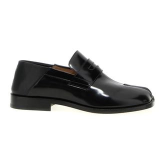Maison Margiela Homme, Chaussures, Noir, Taille: 40 EU Tabi Slip-On